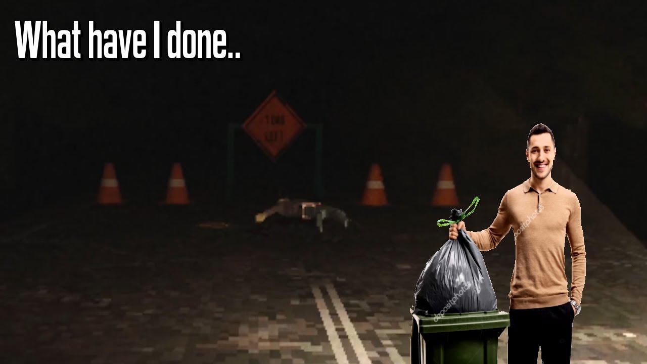 Evil garbage man.. (Cleaning Redville) - YouTube