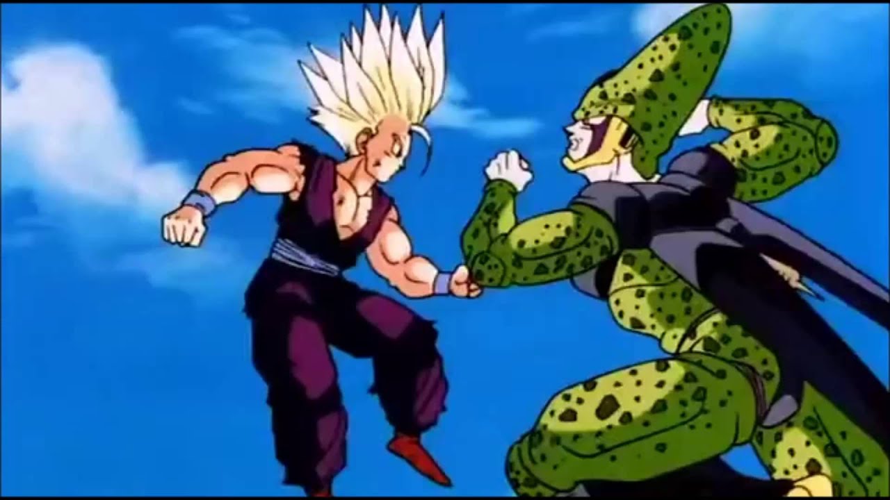 GOHAN VS CELL [AMV] - COURTESY CALL - YouTube