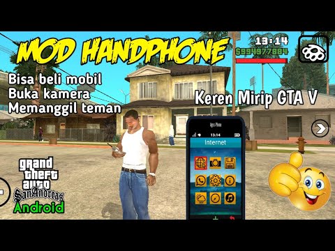 Mod Handphone / Interactive Phone V3.0 - GTA SA Android - YouTube
