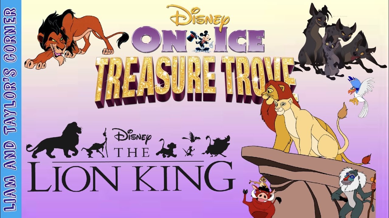DISNEY ON ICE Treasure Trove: The Lion King Simba Nala Timon Pumba ...