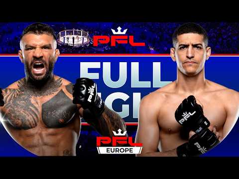 Injury STOPS The Fight! | Franco Tenaglia v Yassin Najid | Full Fight | PFL Madrid