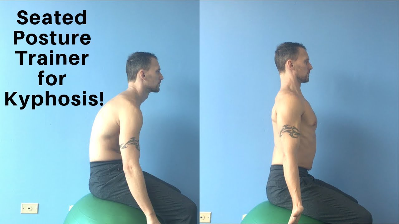 Seated Posture Trainer for Better Posture - YouTube