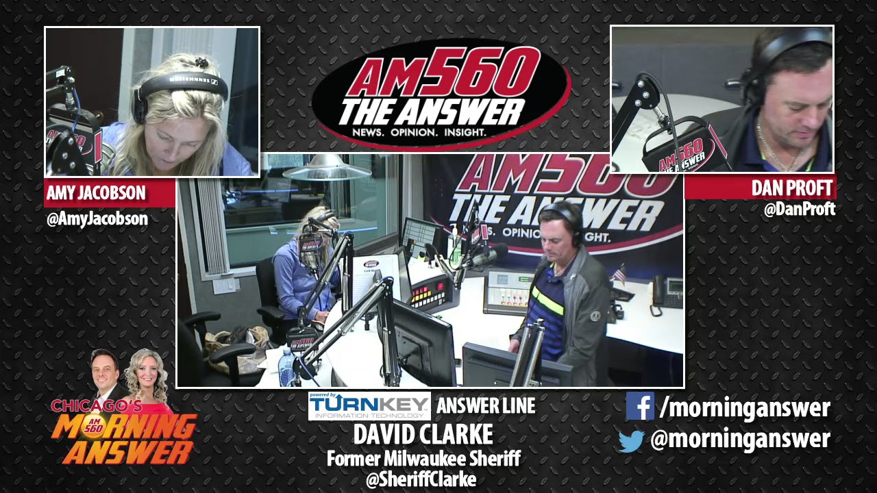 Chicago's Morning Answer - David Clarke - October 10, 2017 - YouTube