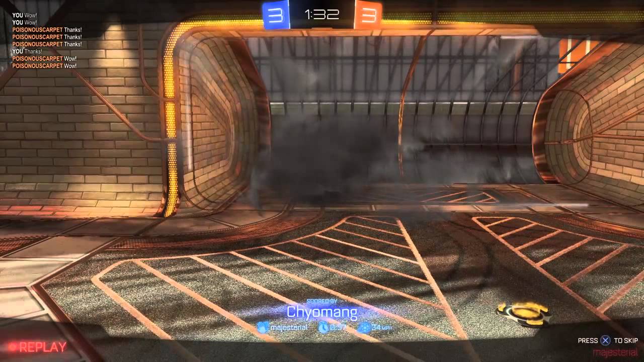 Full Court Shot - Rocket League - YouTube