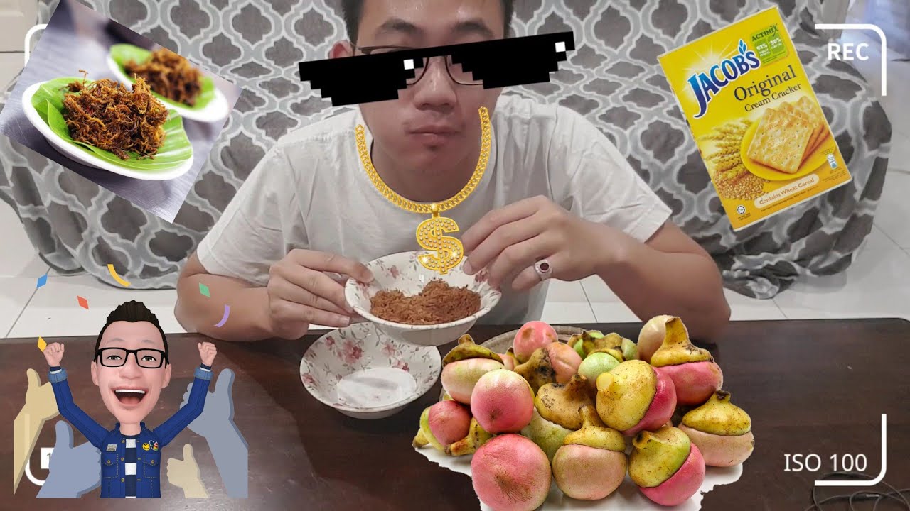 Makan buah engkalak(litsea garciae)cara aku 🤣🤣🤣 - YouTube