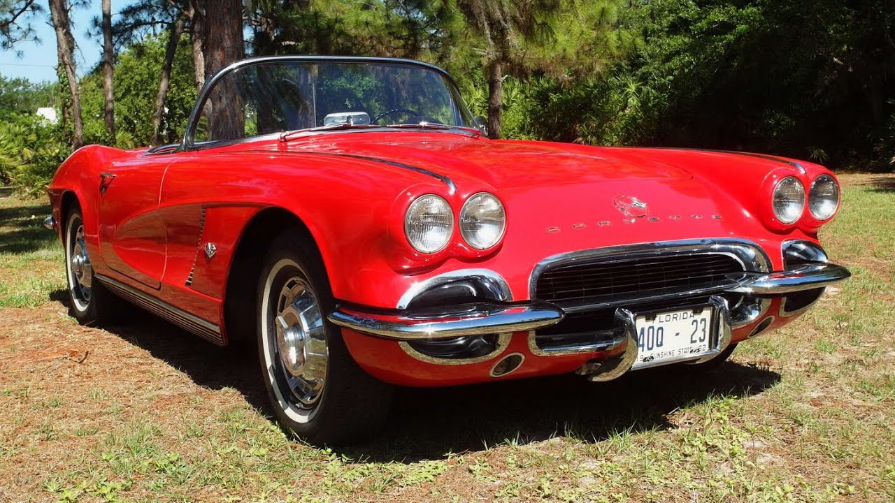 1962 Red Corvette, one owner since 1969 and 63K original miles! - YouTube