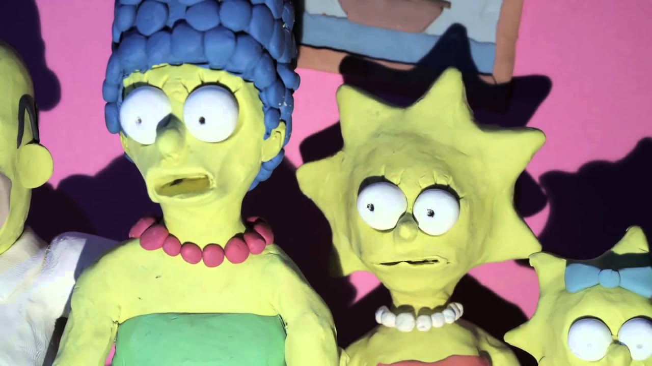 The Simpsons Intro Scary - YouTube