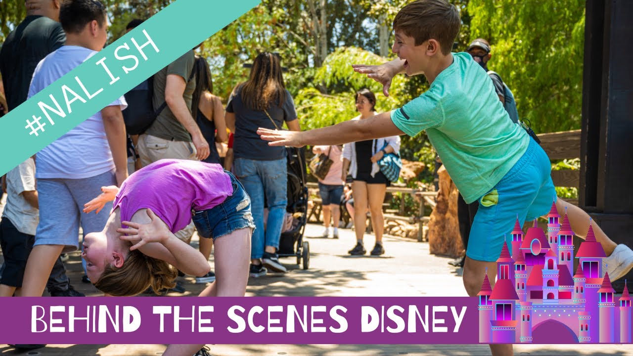 NALISH - Behind the Scenes Disneyland***HILARIOUS*** - YouTube