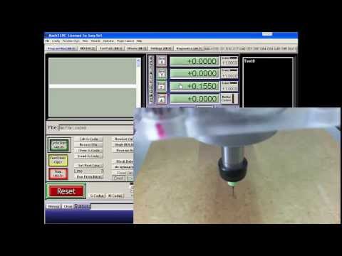 Mach3 Camera Controle - YouTube
