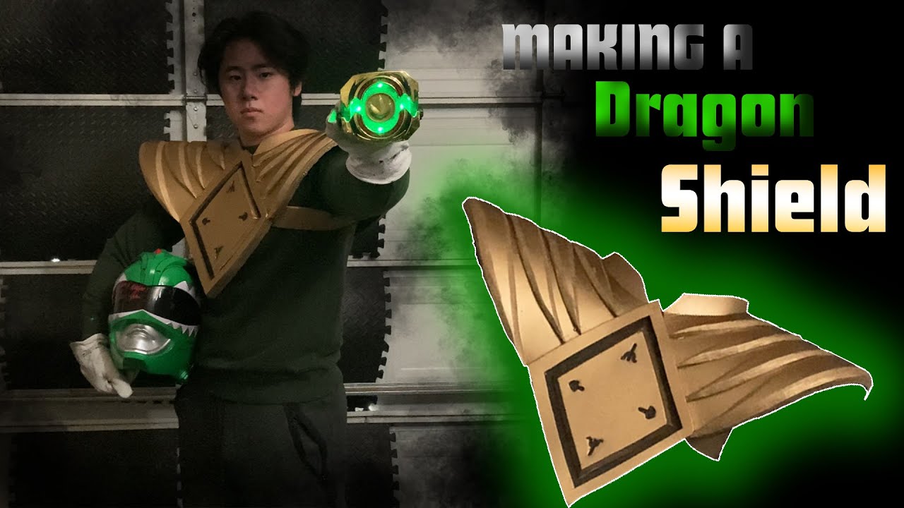 How I Made a Dragon Shield From Mighty Morphin Power Rangers - YouTube