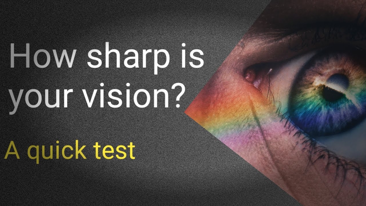How good are your eyes-Quick test | Color vision test | Colorblind test ...