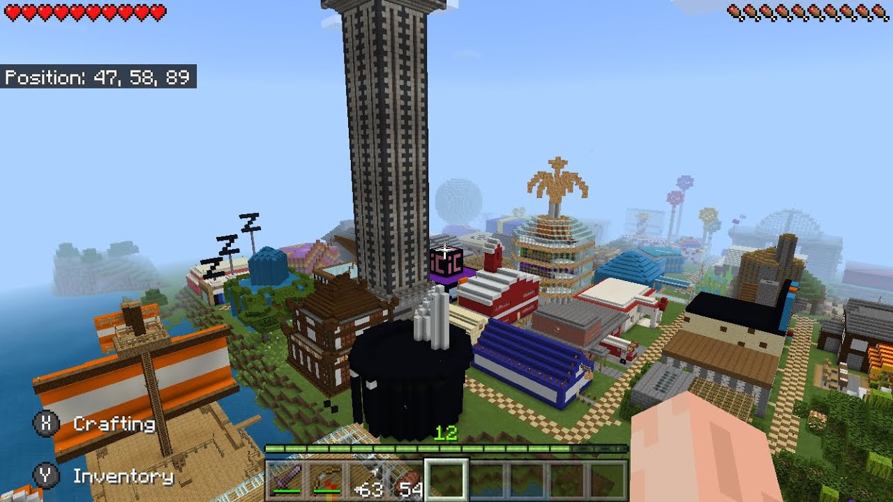 Stampy’s Lovely World Gameplay and Tour Minecraft Bedrock Edition Part ...