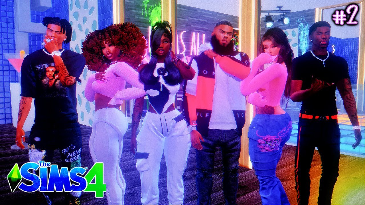 NIGHT AT THE BAR! 🍹 • THE WALKERS (GENERATIONS LP) • THE SIMS 4 #2 ...