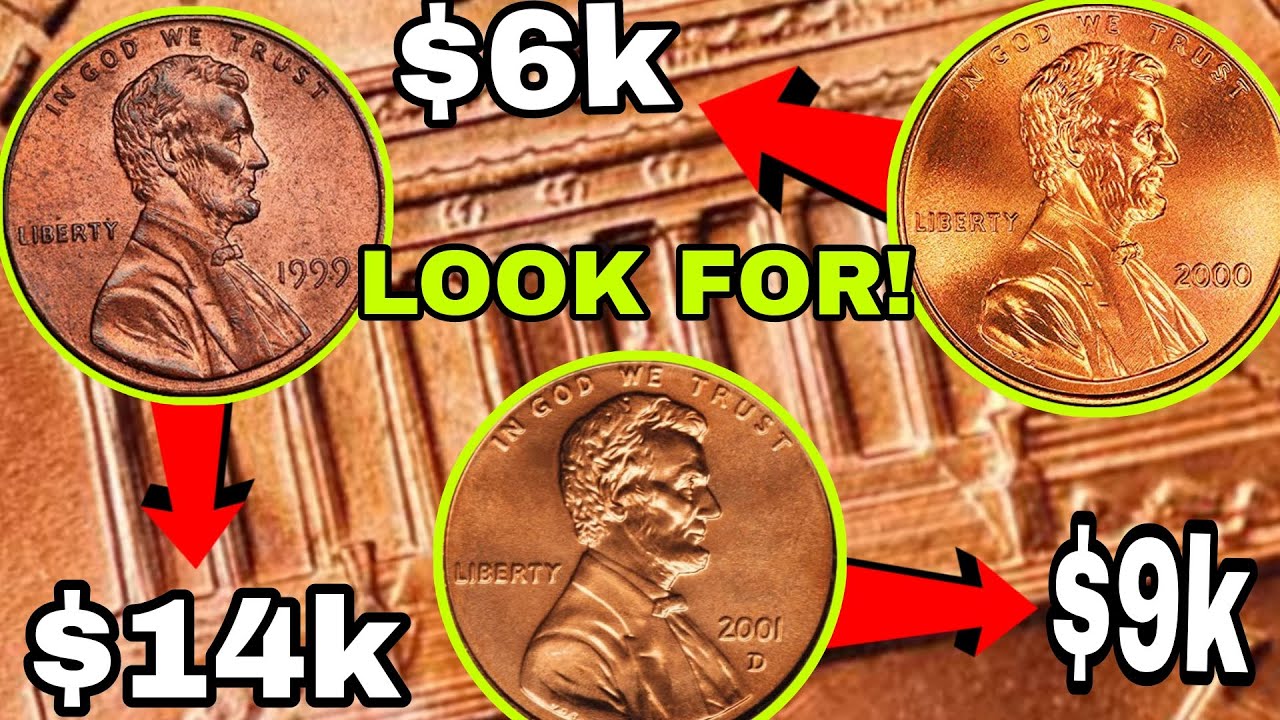 TOP 3 COINS penny 1999-2000-2001 Most Valuable Worth Big Money! COINS ...
