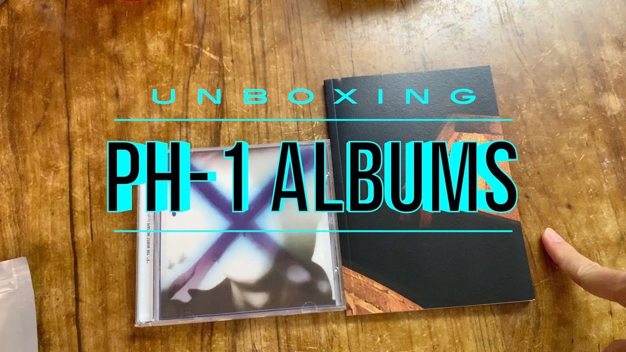 📀 UNBOXING: pH-1 albums ("X" & H.A.L.O.) 🧡 - YouTube