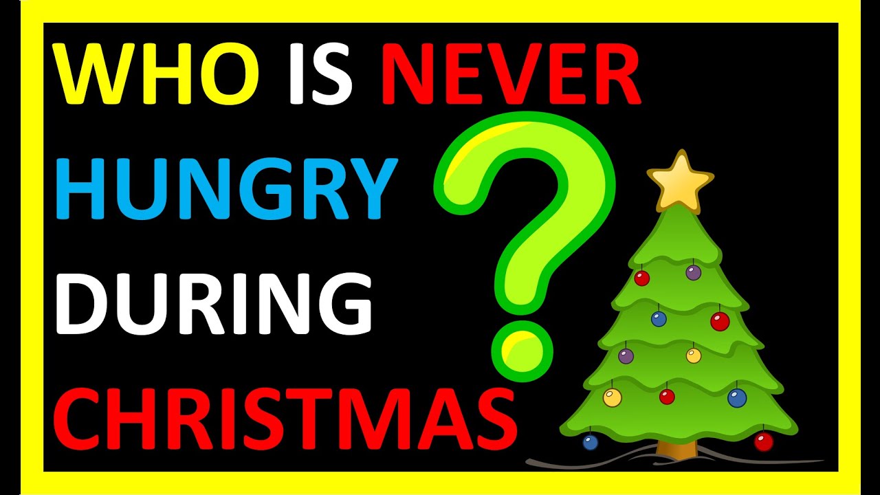5 TRICKY CHRISTMAS RIDDLES (Set #01) - YouTube