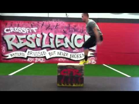 Box Jump Rebound - YouTube