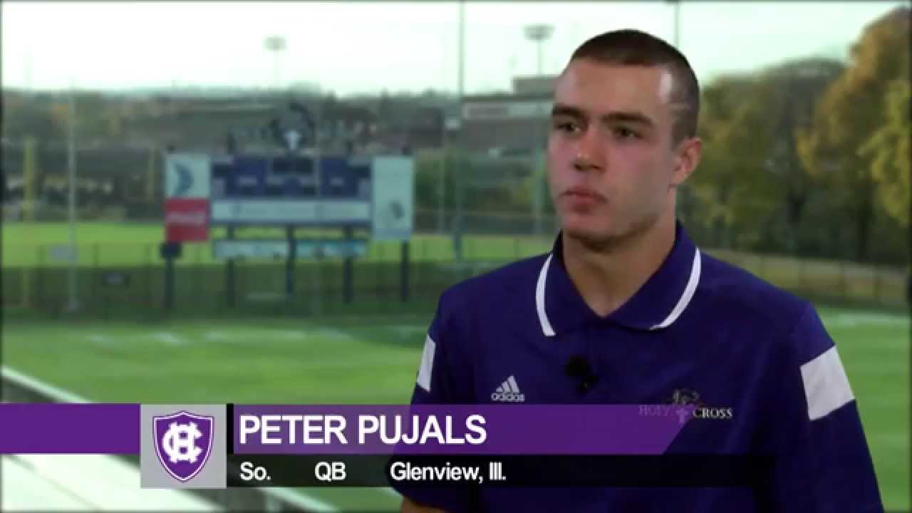 Sophomore Quarterback Pujals Leads the Crusaders (Holy Cross Athletics ...
