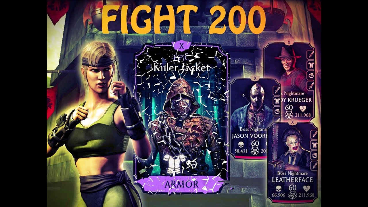 Nightmare Tower Final Fight 200! Breaking that damn Killer Jacket ...
