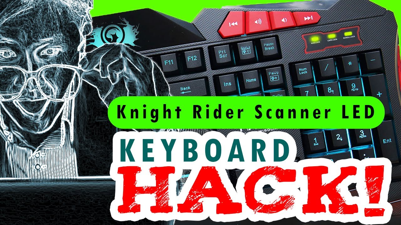 Knight rider led | knight rider led keyboard | knight rider led chaser ...