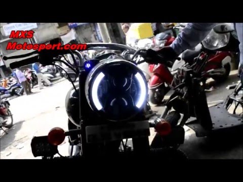 V602 Daymaker Projector Headlight Royal Enfield Bullet by Mxsmotosport ...