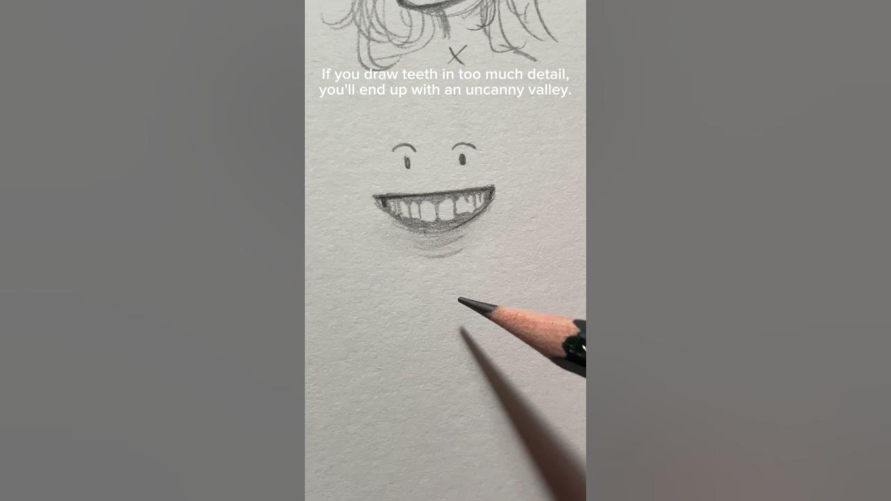 How to draw smile face - YouTube
