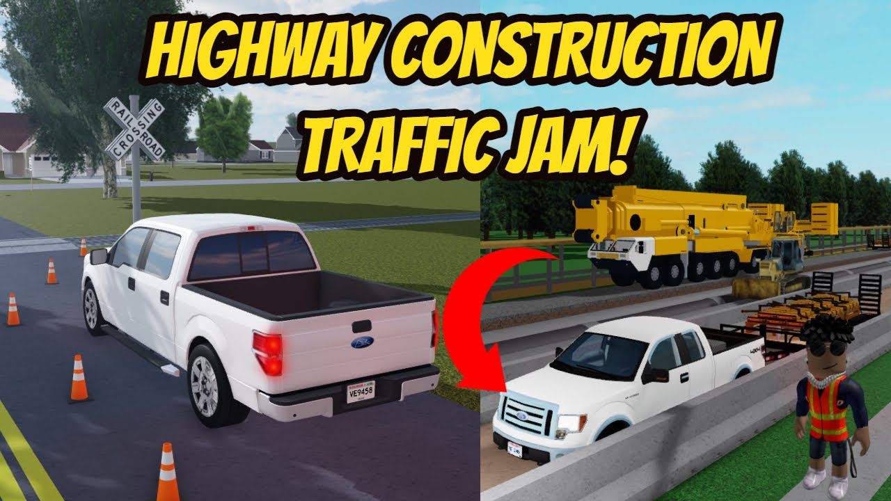 Greenville, Wisc Roblox l Highway Construction Worker Update Roleplay ...