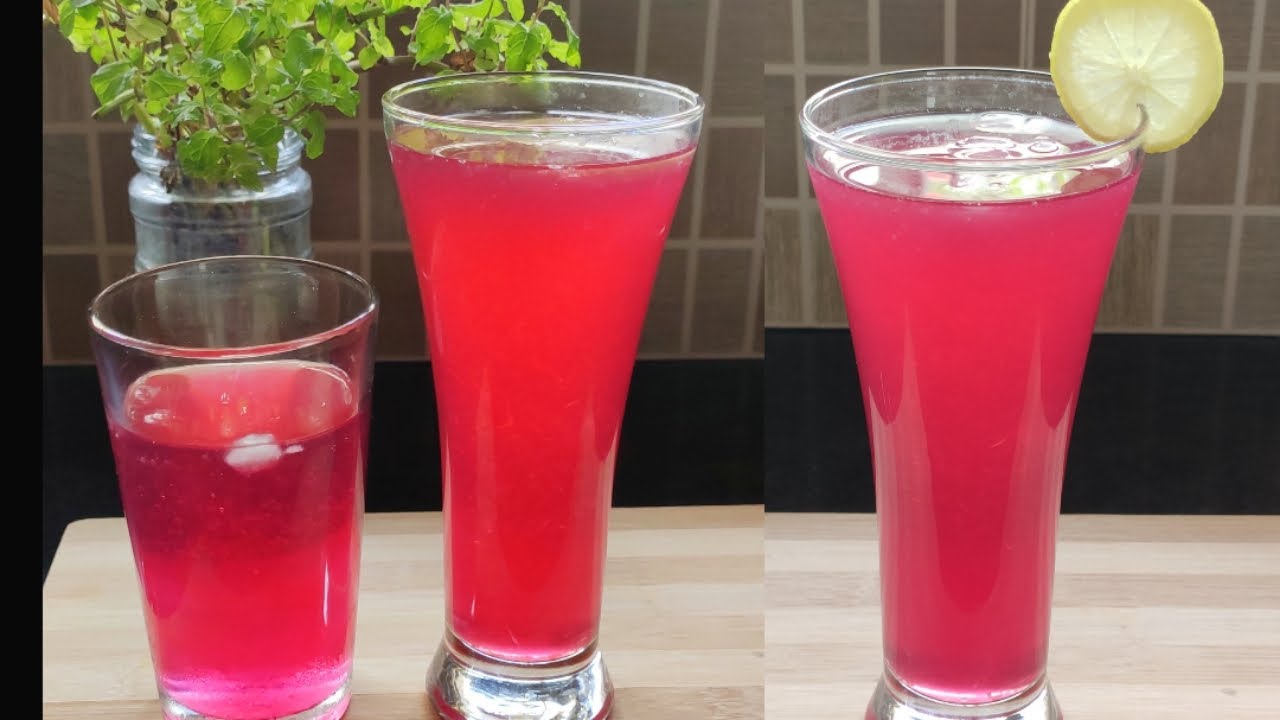 Magic Lemonade/Lemonade/ Colour Changing Lemonade recipe - YouTube