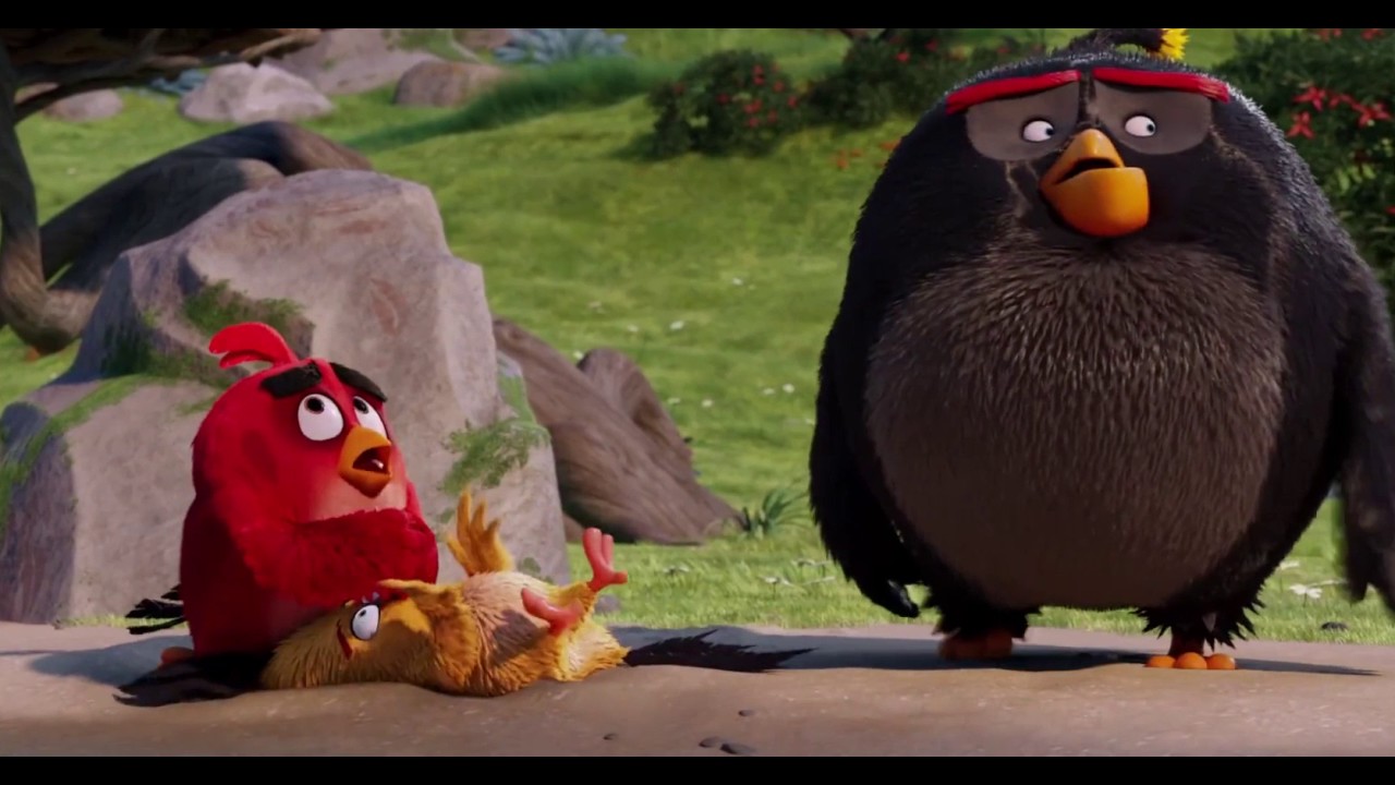 The Angry Birds Movie: Chuck and Bomb Drink From The lake of wisdom ...