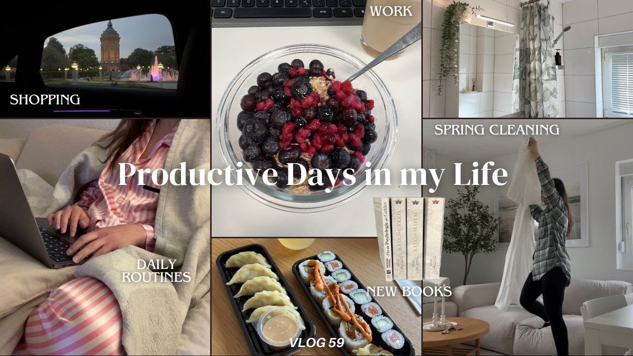 Spring Cleaning, Home Maintenance & Daily Routines | Productive Days in ...