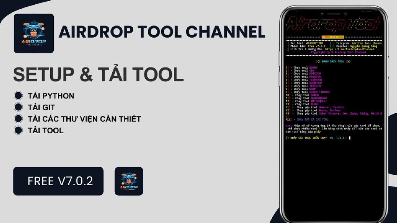 Setup Airdrop Tool Tự Động Săn Mọi Kèo Airdrop Trên Máy Tính - Hướng ...