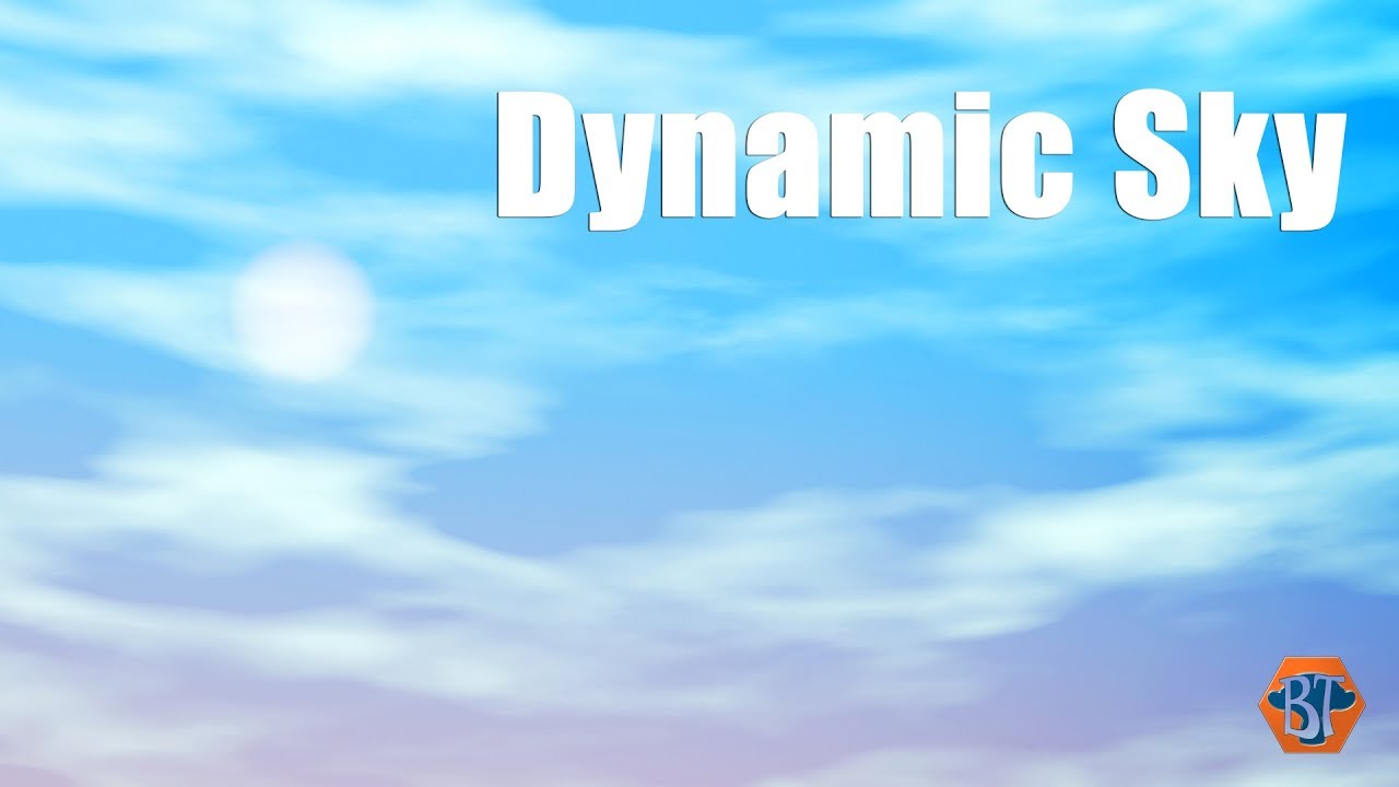 Blender 2.8 - FREE Add-ons for Dynamic Sky - YouTube