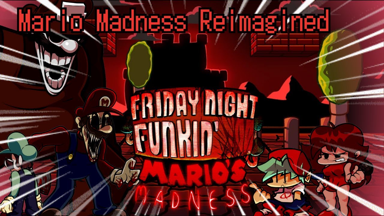 FNF Mario Madness V2 Reimagined DEMO (FNF Mod) - YouTube