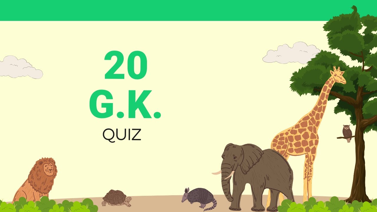 A set of 20 General Knowledge Question and Answer - YouTube