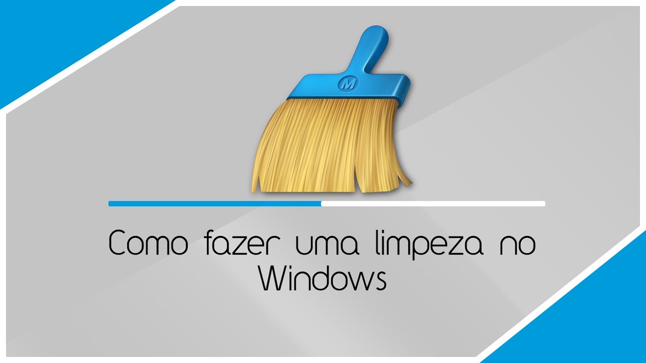 Como fazer uma Limpeza no Windows (7/8/8.1/10) - YouTube