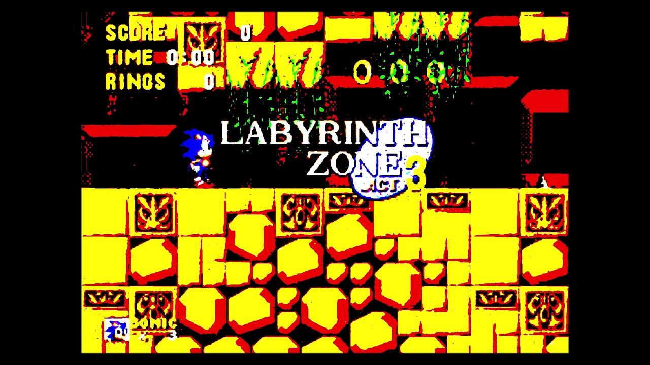Sonic 1-Labyrinth Zone(Famicom Remix) - YouTube