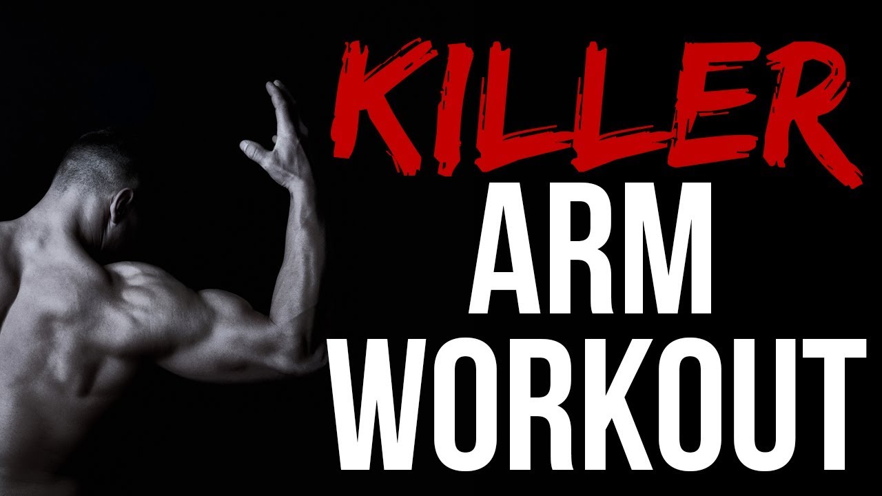 Super-Set Arm Workout for Mass - YouTube