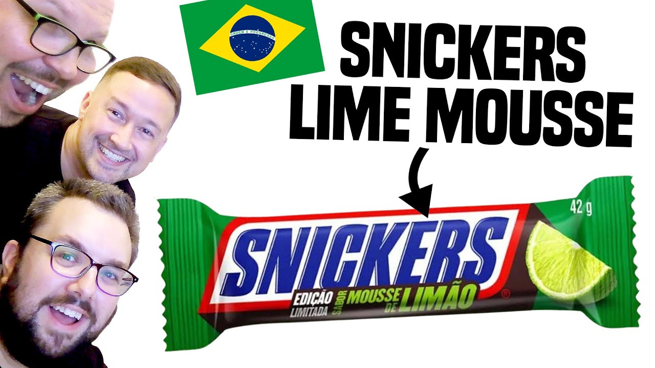 Snickers Lime Mousse Review (from Brazil) (censored version) - YouTube