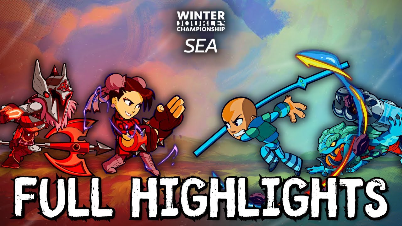 Brawlhalla WINTER DOUBLES CHAMPIONSHIP - SEA Highlights | (Ft: himwy ...