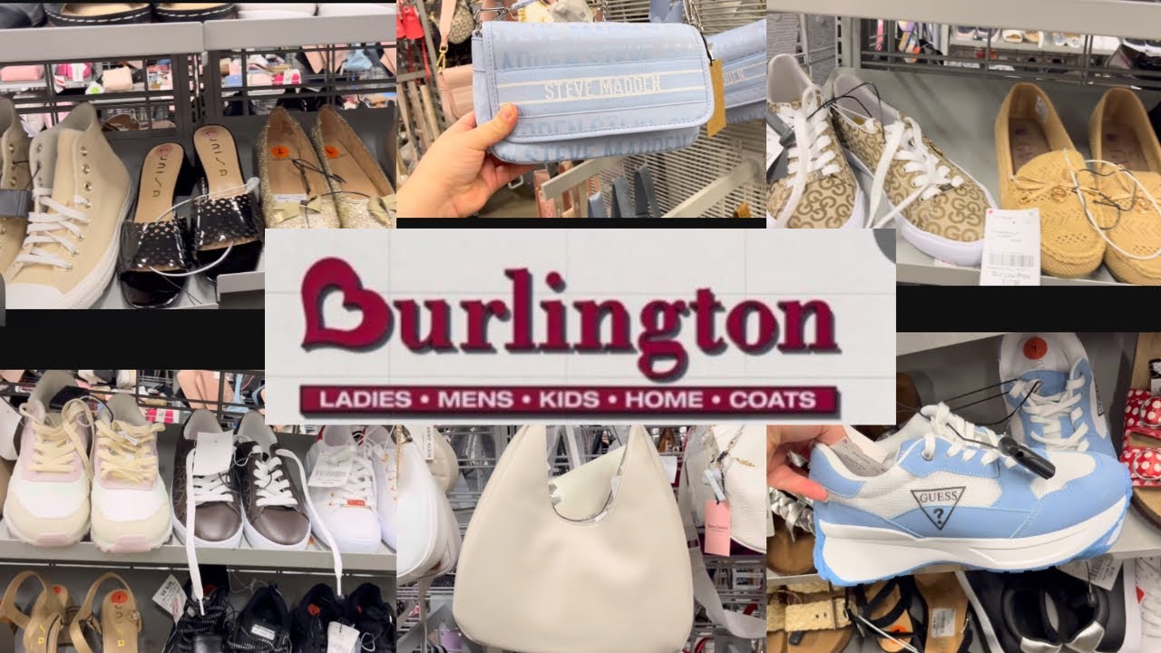 BURLINGTON CARTERAS DE MARCA Y ZAPATOS SHOP WITH ME VAMOS CHICAS - YouTube