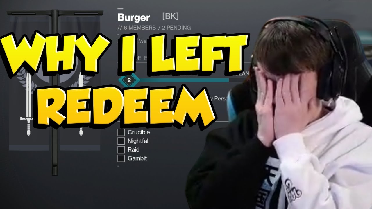 The Real Reason I Left Redeem - YouTube