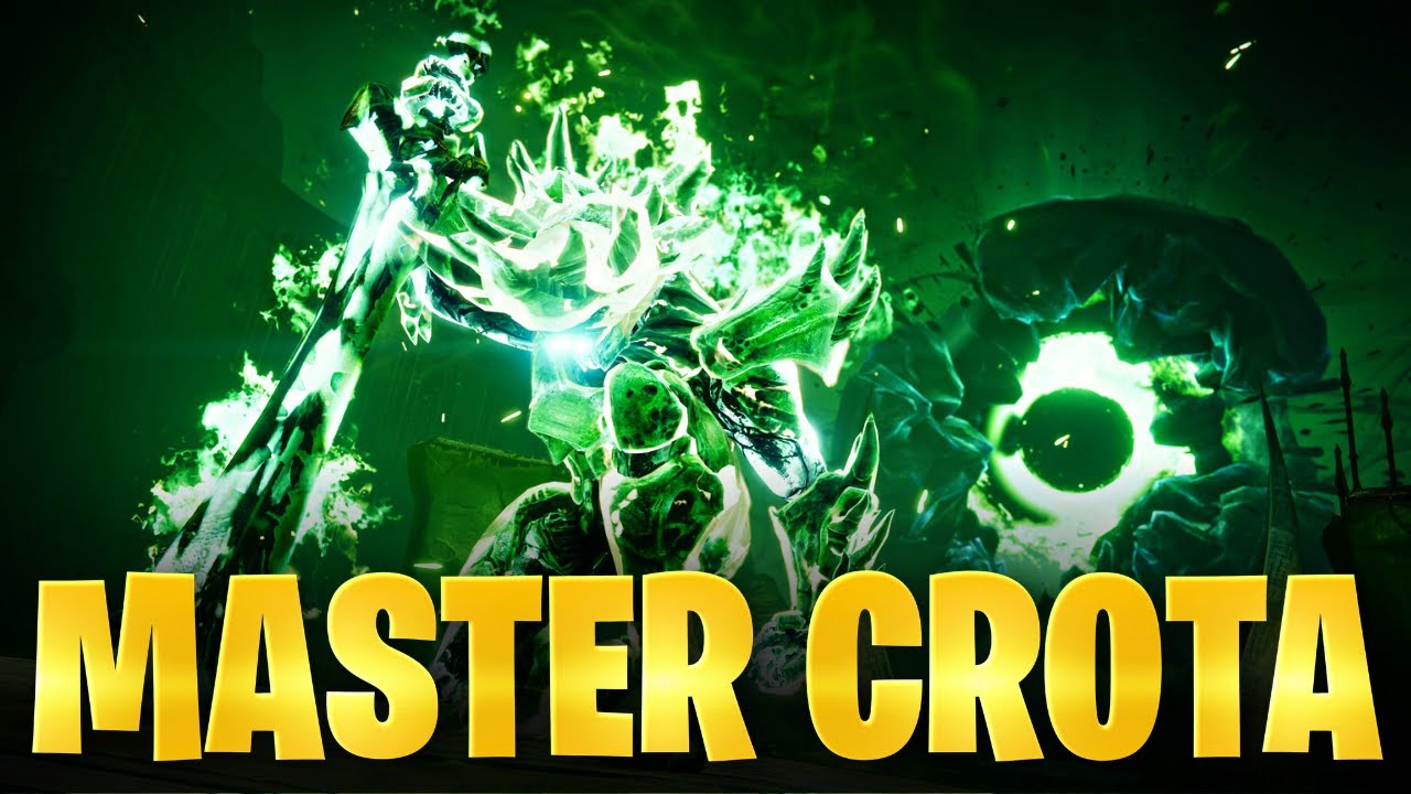 Master Crota Final Boss Clear! - YouTube