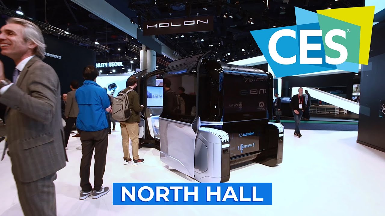 CES North Hall Walkthrough - YouTube