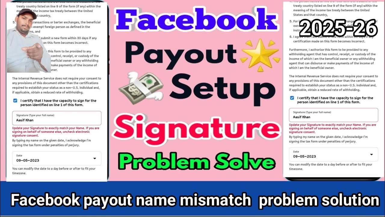 Facebook signature miss match problem solution । Update your Signature ...