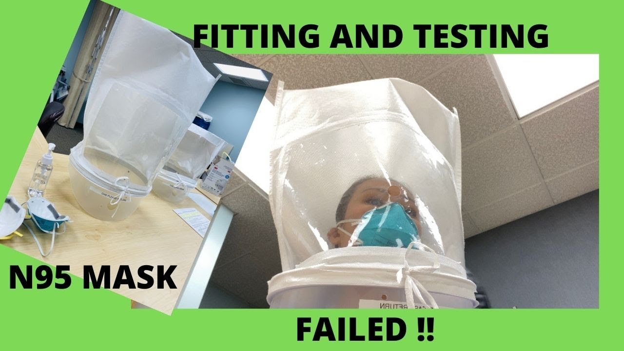 N95 MASK FITTING | I FAILED THEM !! PART 1 - YouTube