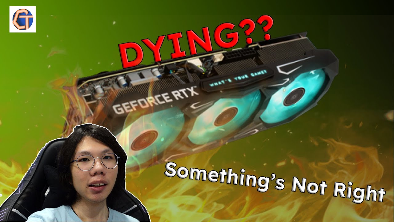 Dying Graphics Card?? NOOO!!!😭 | Galax RTX 3070 Ti SG - YouTube