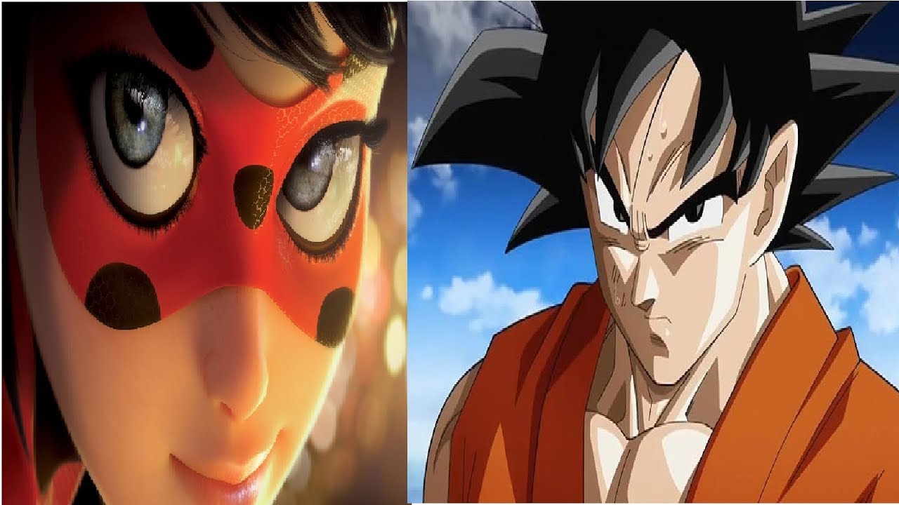 Que hubiera pasado si ladybug llega a el universo de dragon ball y le ...
