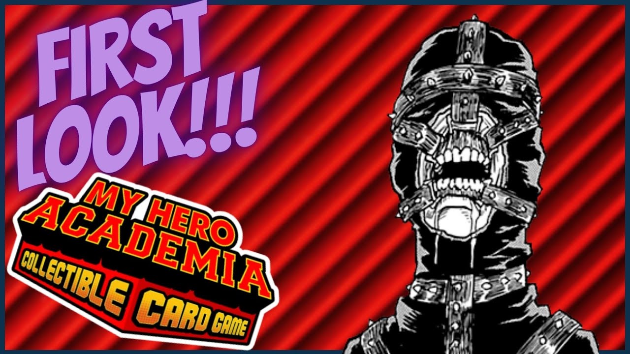 First Look at Moonfish!!! | My Hero Academia CCG Previews - YouTube