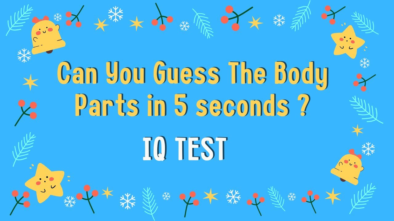 Can You Guess the Body Parts in 5 seconds Quiz! 🧠💪| Guess the Body Part ...