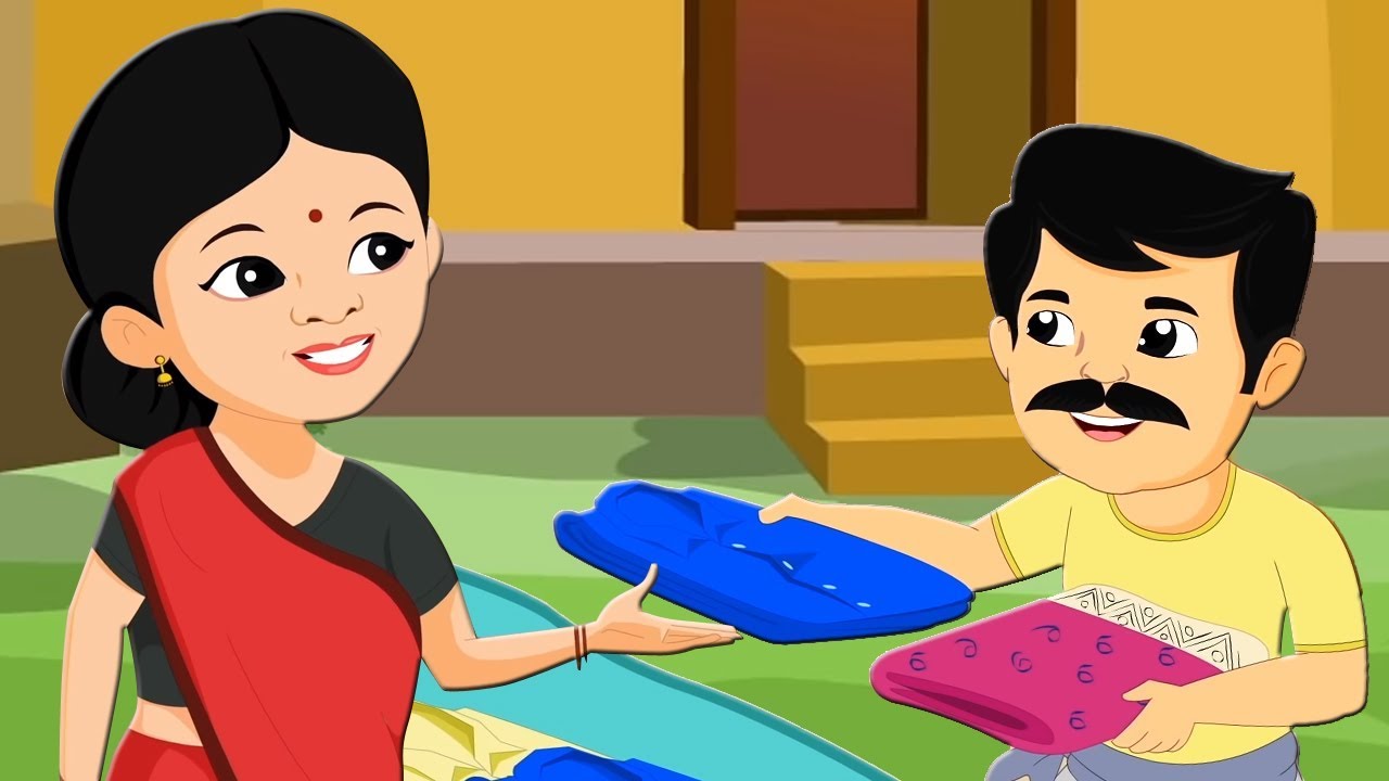 Dhobi Aaya Poem in Hindi | Hindi Rhymes For Childrens | धोबी आया धोबी ...